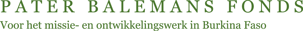 Het Pater Balemans Fonds en MIVA - MIVA